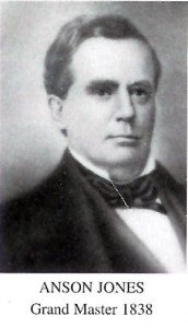 Anson Jones First Hand Account | Dallas Freemasonry